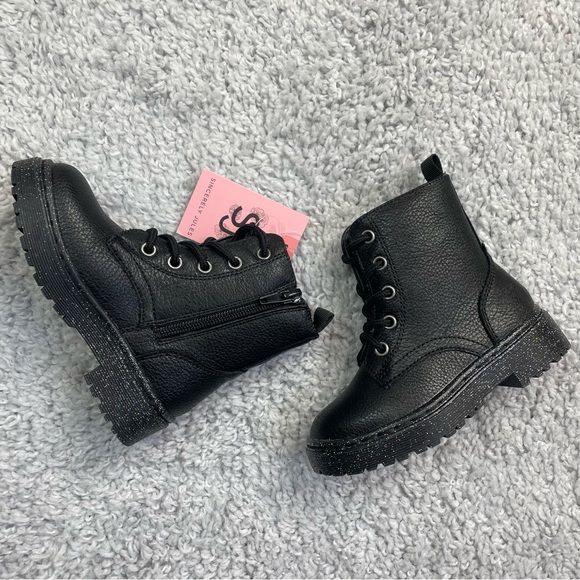 Sincerly Jules | Shoes | Sincerely Jules Boots Girls 8 Combat Style ...